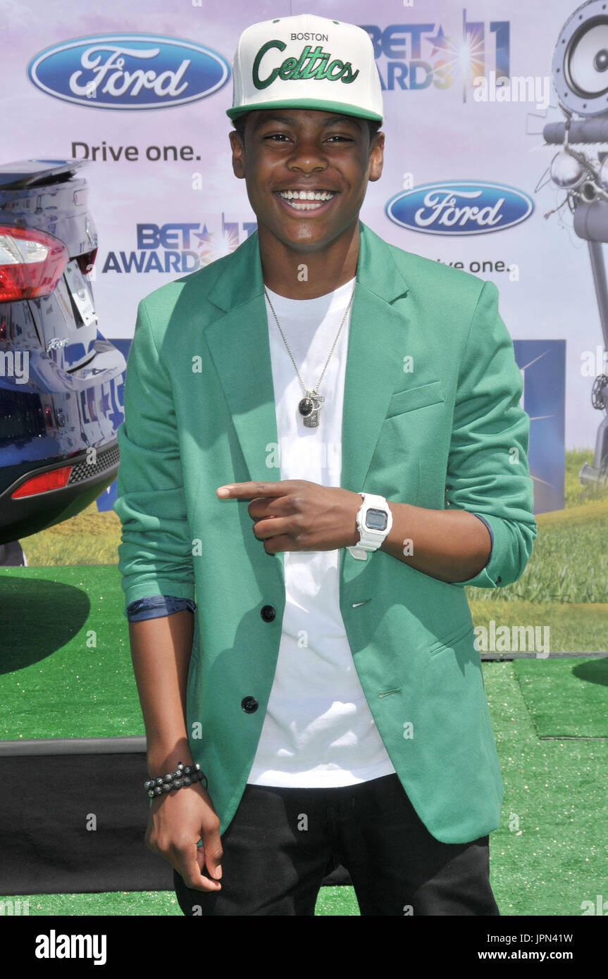 Jawan Harris at the BET Awards' 11 - Arrivals held at The Shrine ...