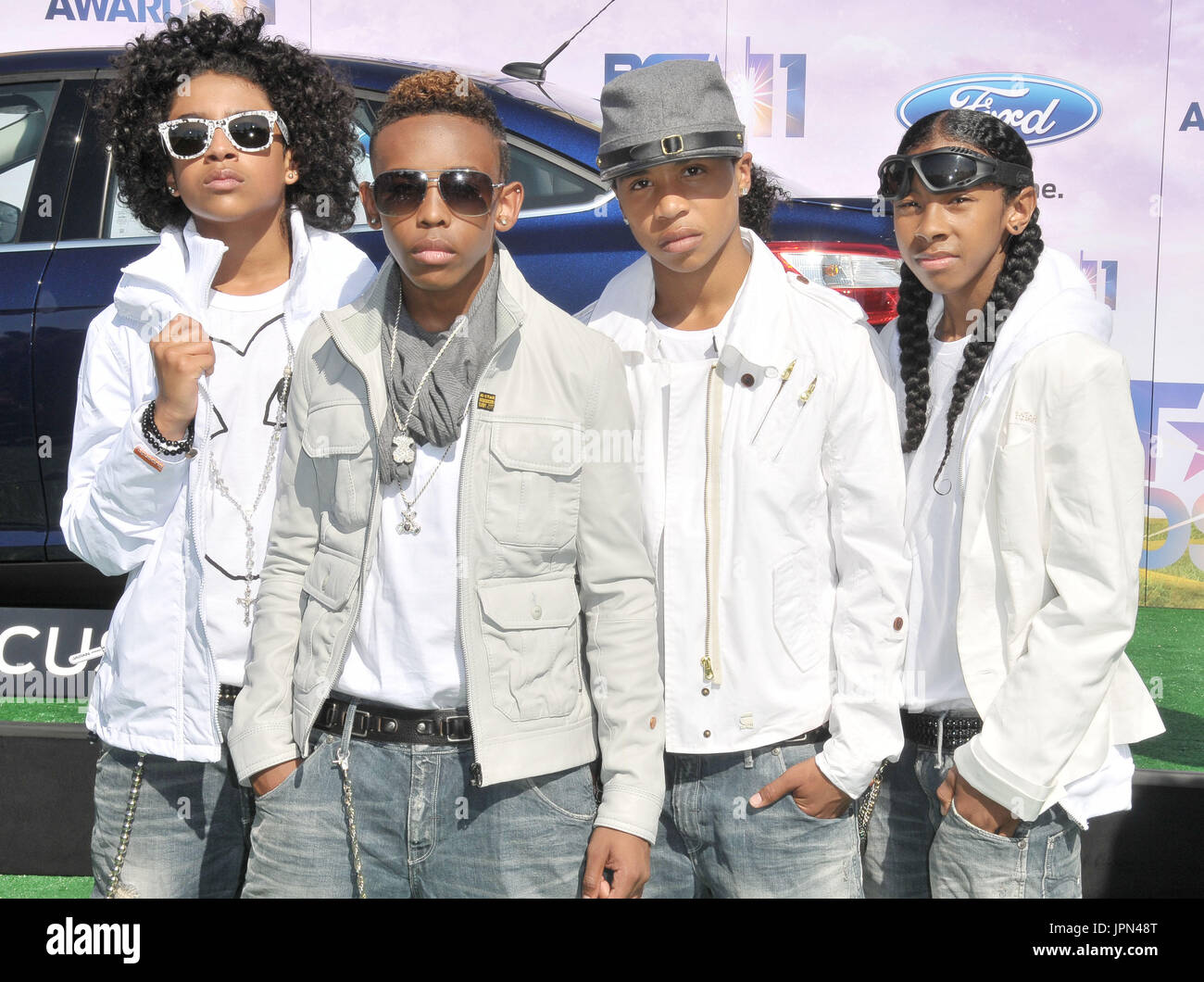 Mindless Behavior - Prodigy, Roc Royal, Ray Ray & Princeton at the BET ...