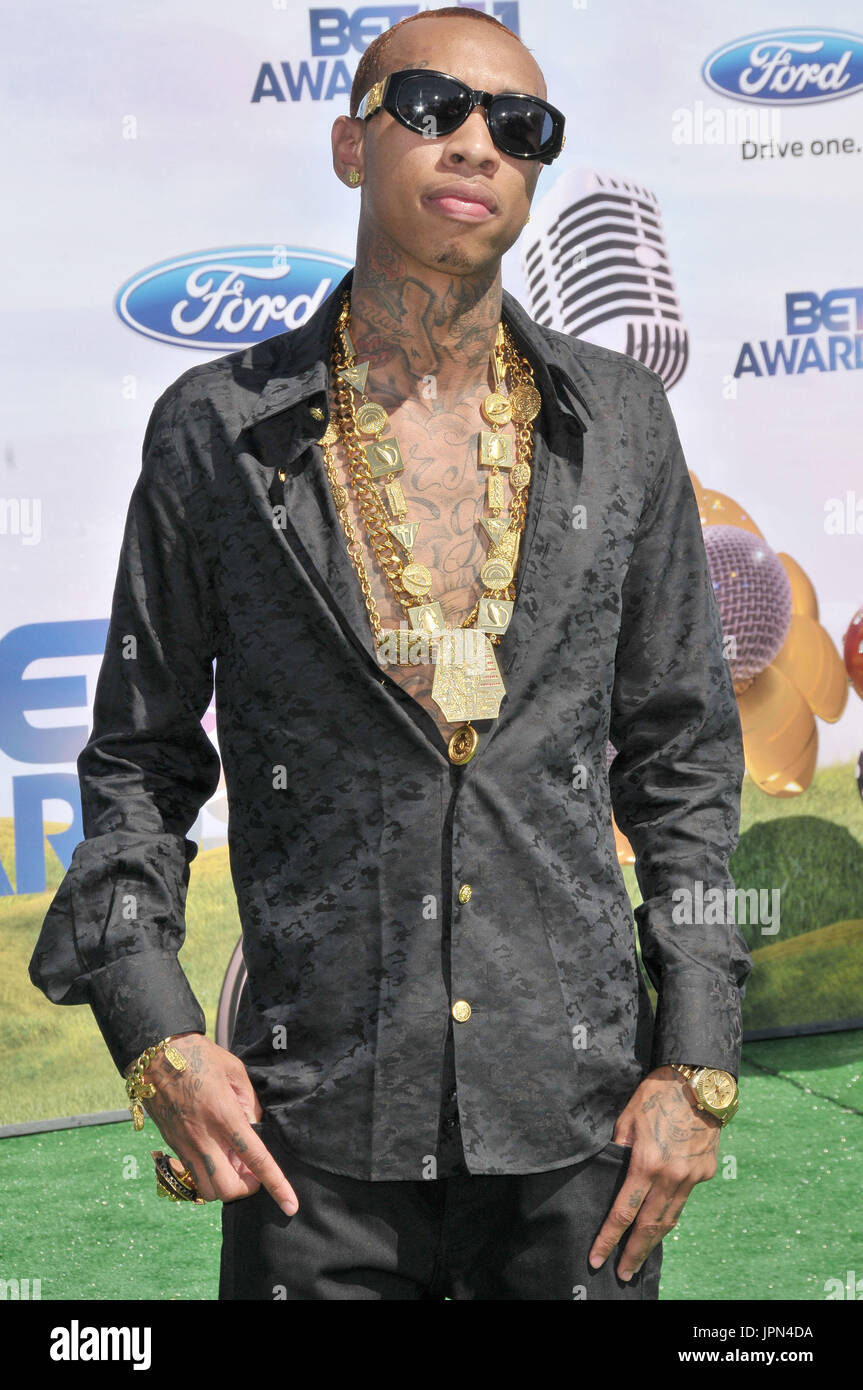 Tyga at the BET Awards' 11 - Arrivals held at The Shrine Auditorium in ...