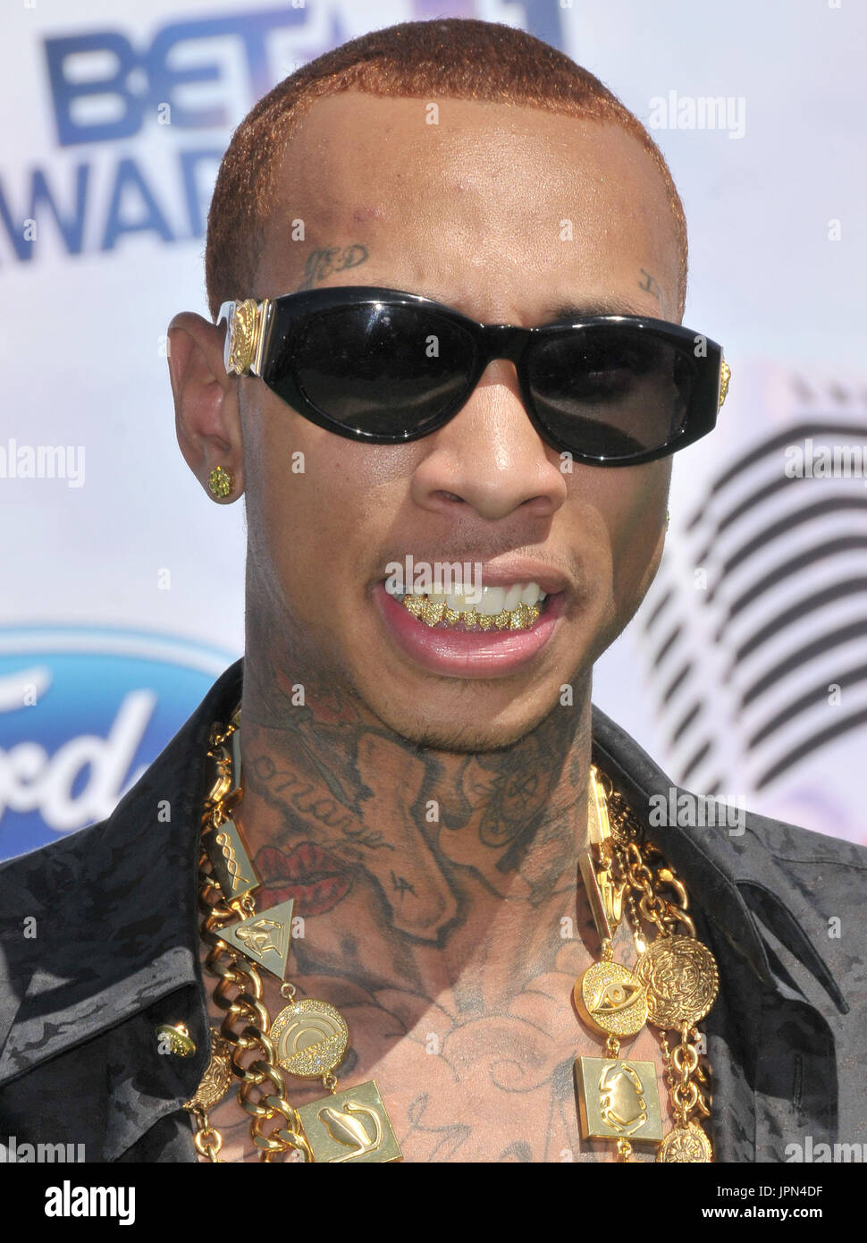 Tyga at the BET Awards' 11 - Arrivals held at The Shrine Auditorium in ...