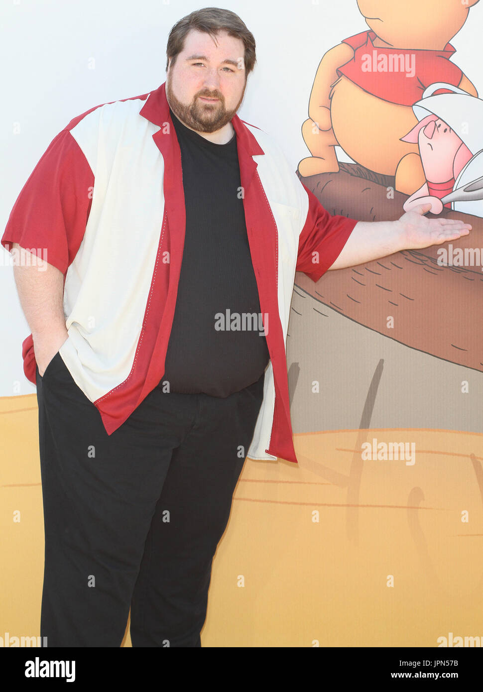 Travis Oates, voice of Piglet at the Walt Disney Pictures Presents The ...