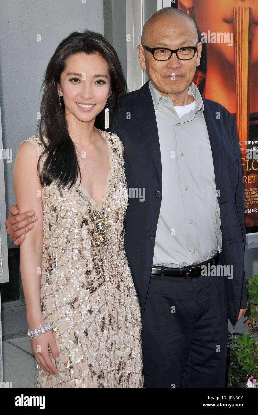 Li Bing Bing & Director Wayne Wang at the "Snow Flower And The Secret ...