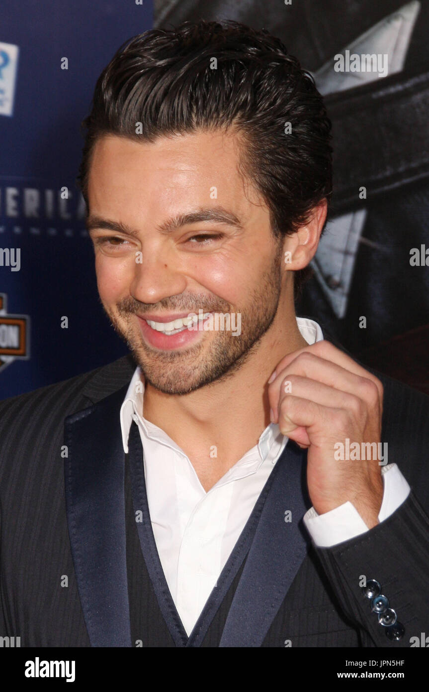 Dominic Cooper at the World Premiere of CAPTAIN AMERICA: THE FIRST ...