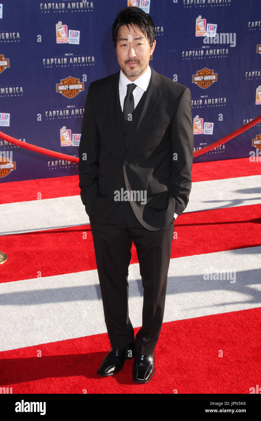 Kenneth Choi at the World Premiere of CAPTAIN AMERICA: THE FIRST ...