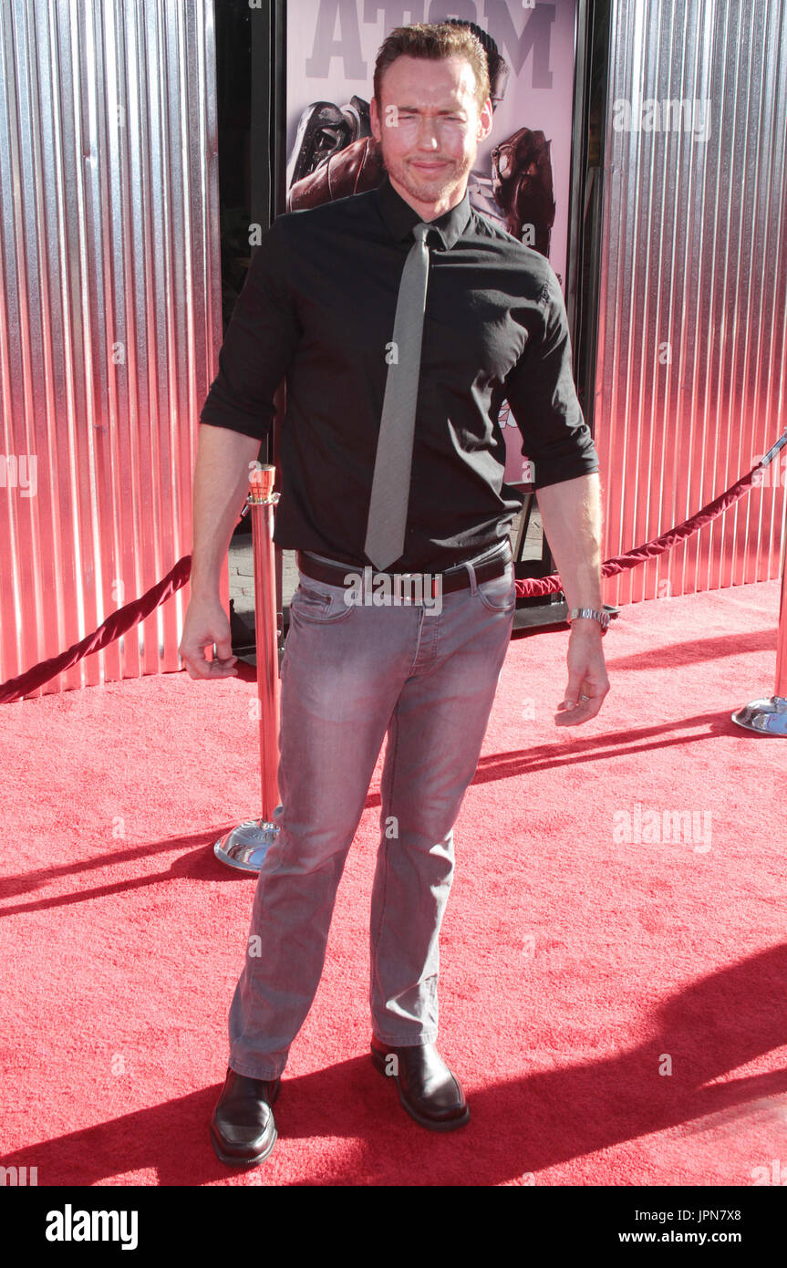 Kevin Durand at the "Real Steel" World Premiere held at the Gibson ...