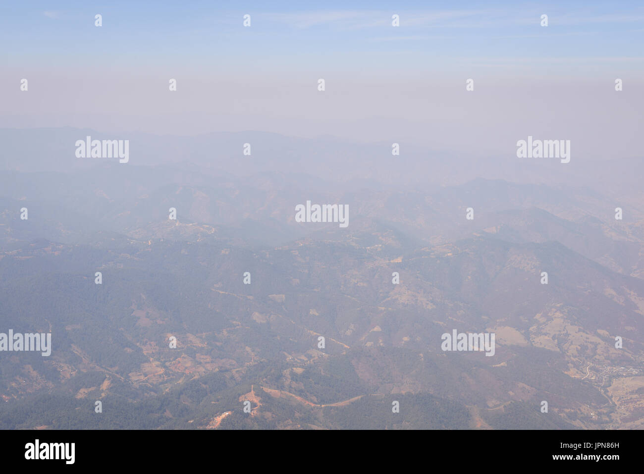 Smog mexico city aerial hi-res stock photography and images - Alamy