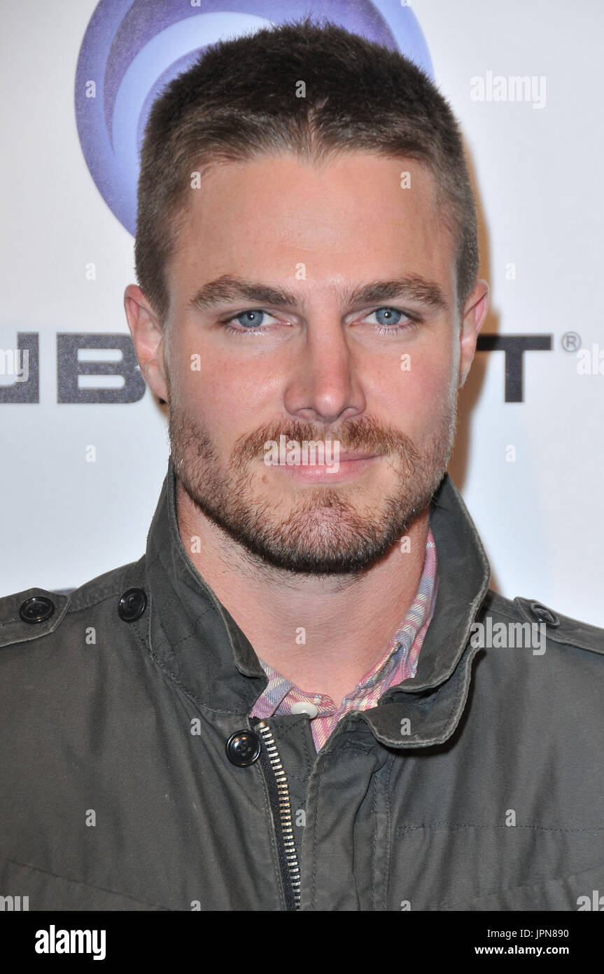 Stephen Amell at the Ubisoft's JUST DANCE 3 Launch Party held at The ...