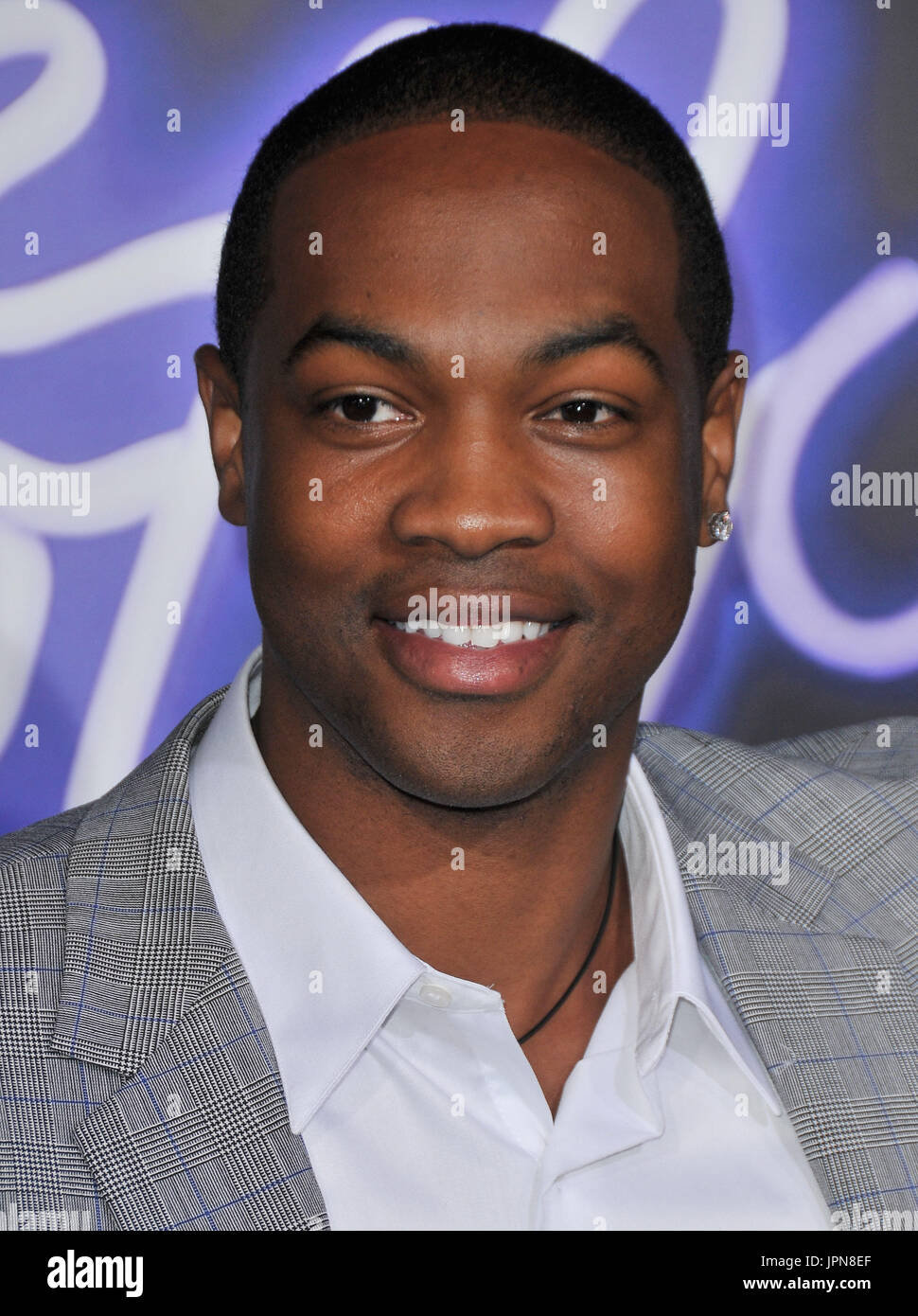 Ser Darius Blain at the Los Angeles Premiere of "Footloose" held at the ...