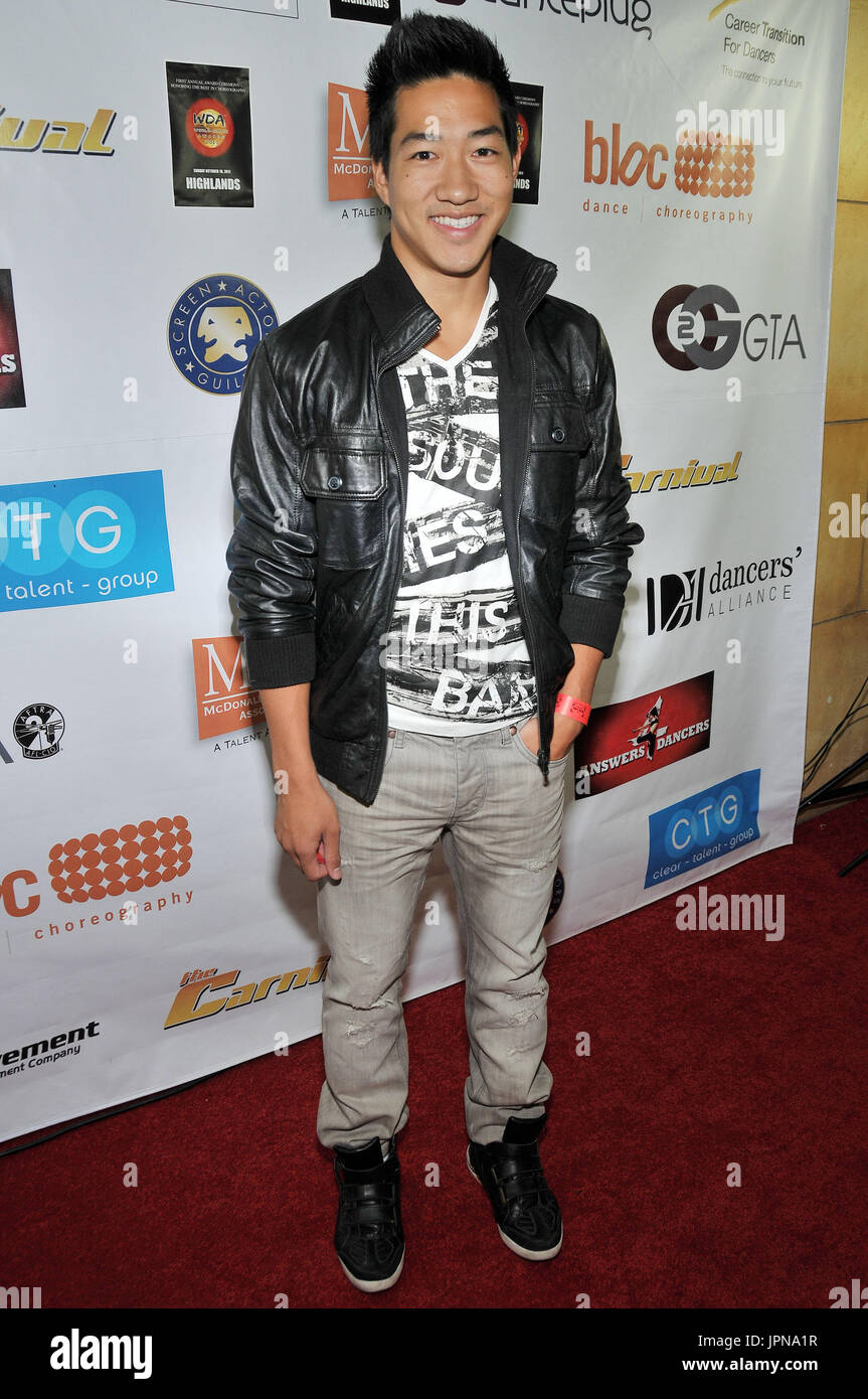 Alex Wong of SYTYCD at the 1st Annual World Dance Awards - Arrivals ...