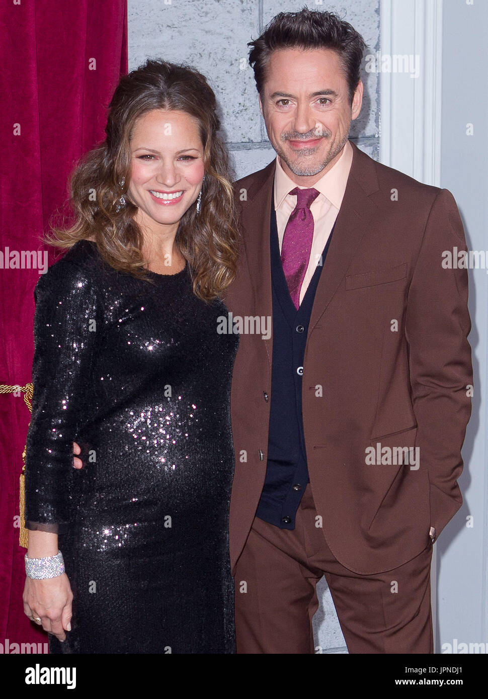 Robert Downey Jr. & wife Susan Downey at the "Sherlock Holmes: A Game ...
