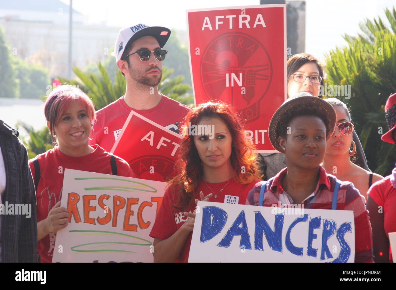 Alex Bgirl Shorty Welch, Damian Gomez & Teresa Espinosa at the AFTRA ...