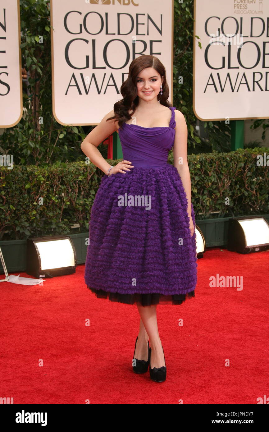 Ariel Winter at the red carpet arrivals of The 69th Annual Golden Globe ...