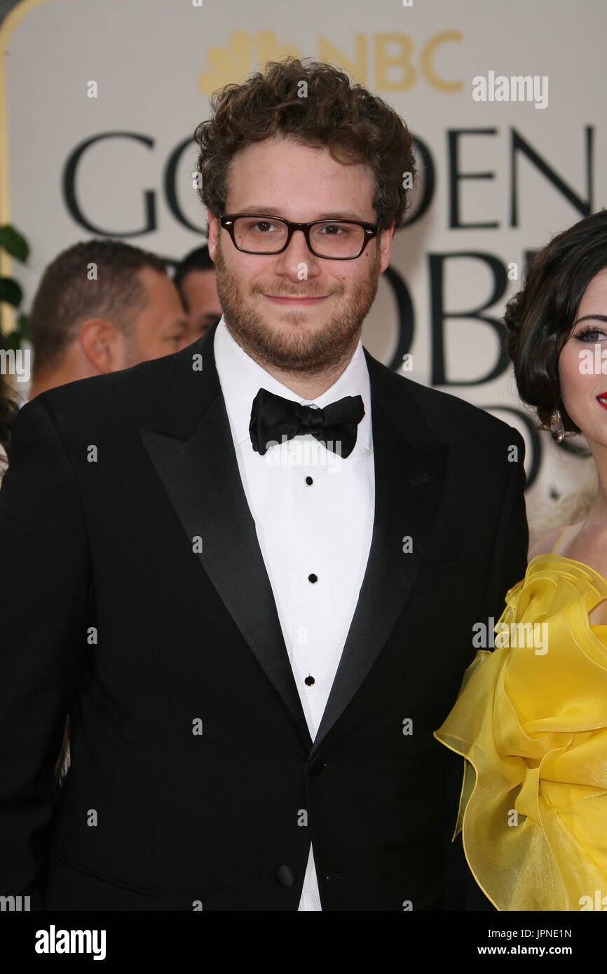 Seth Rogen at the red carpet arrivals of The 69th Annual Golden Globe ...