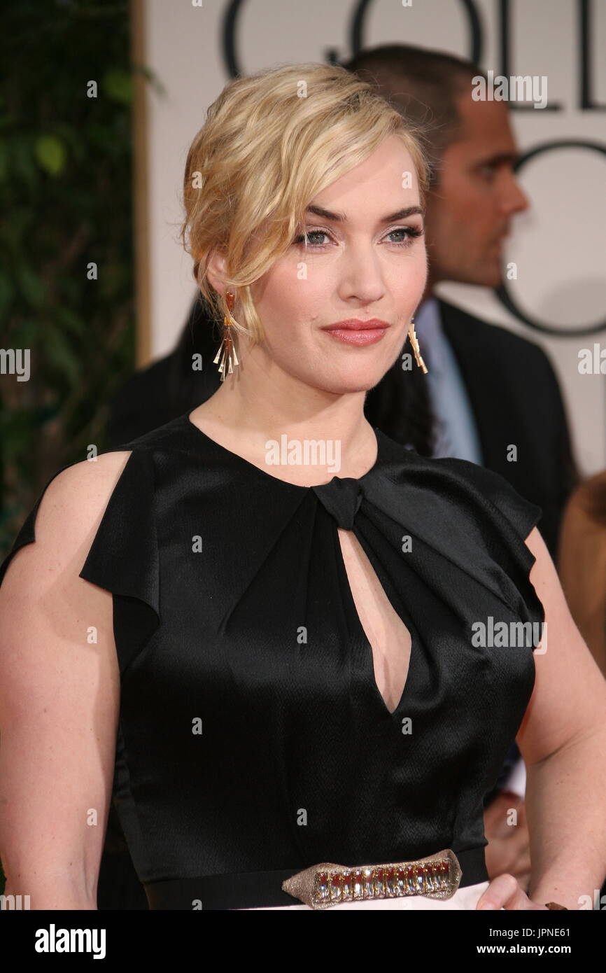 Kate Winslet at the red carpet arrivals of The 69th Annual Golden Globe ...