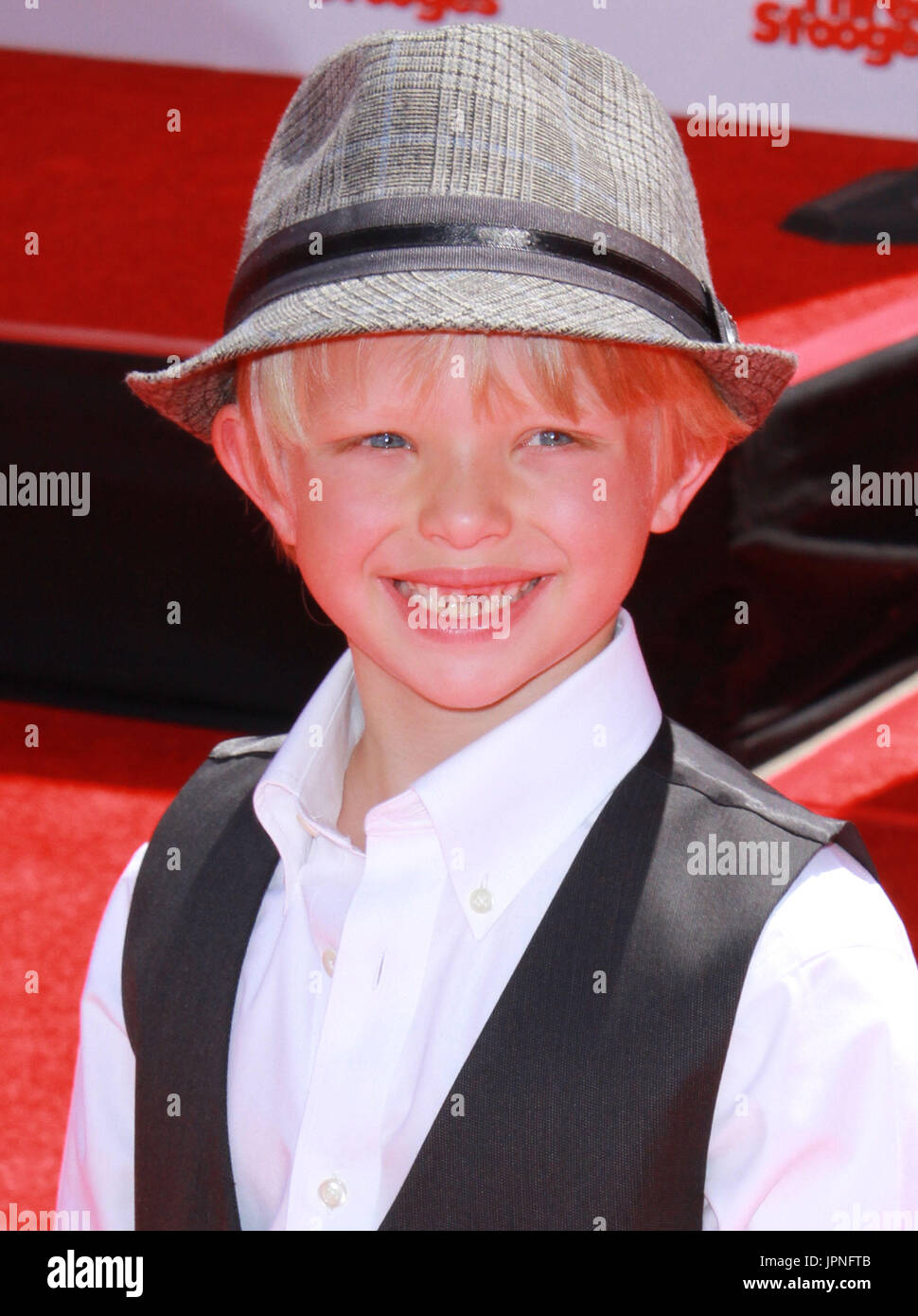 Jake Peck at "The Three Stooges The Movie" World Premiere held at the ...