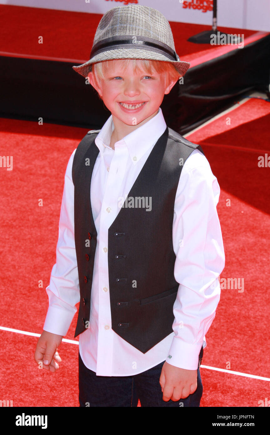 Jake Peck at "The Three Stooges The Movie" World Premiere held at the ...
