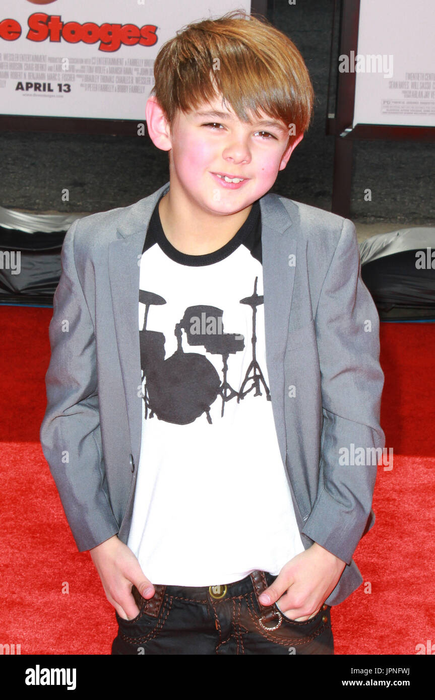 Max Charles at "The Three Stooges The Movie" World Premiere held at the Grauman's Chinese ...