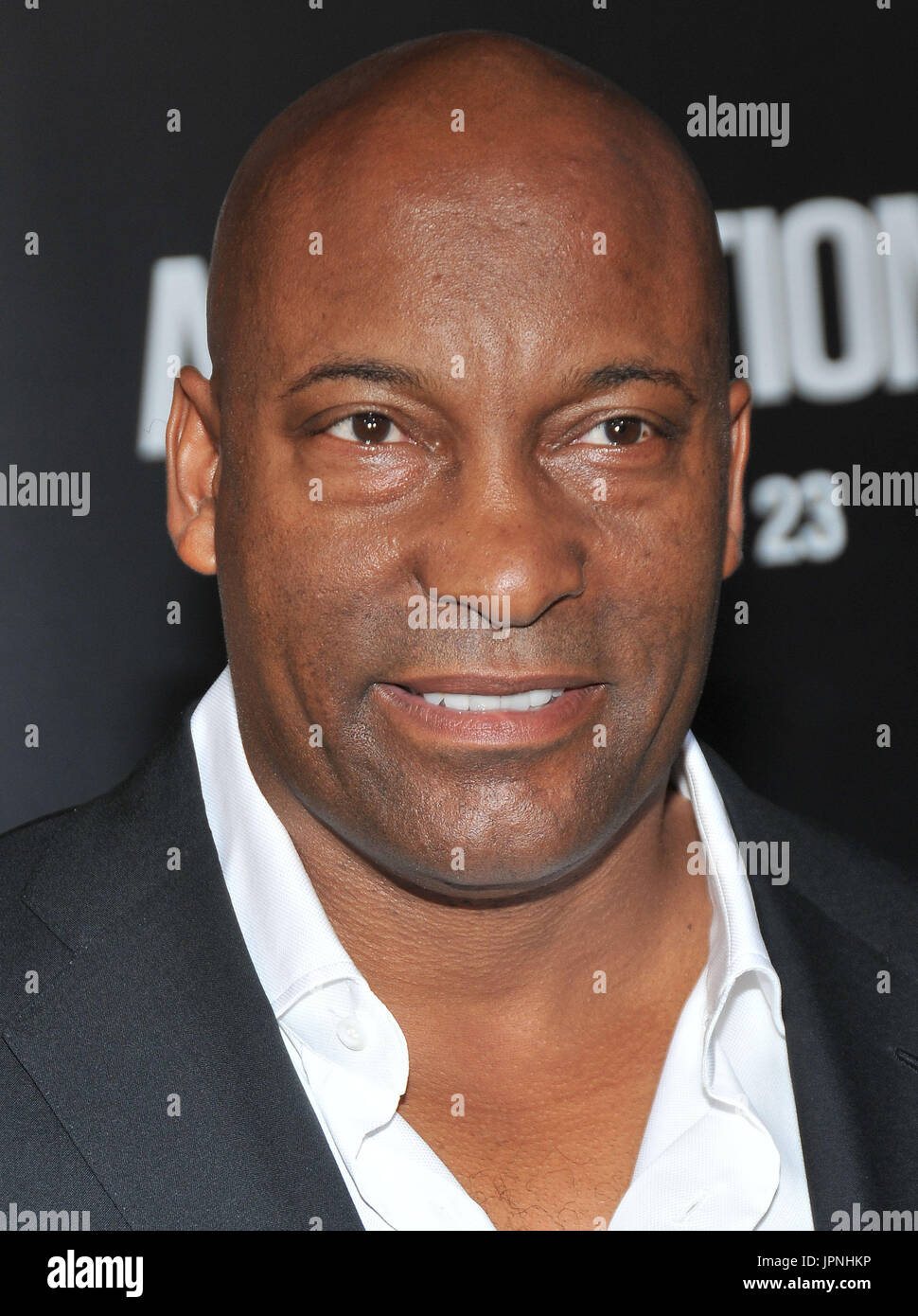 John Singleton at the Los Angeles Premiere of "Abduction" held at ...