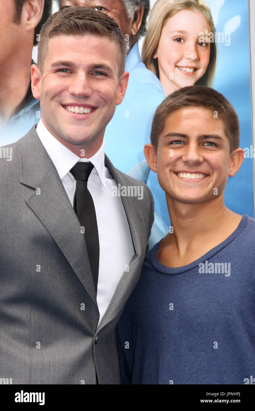 (l-r) Austin Stowell and Robert Ram at the World Premiere of DOLPHIN ...