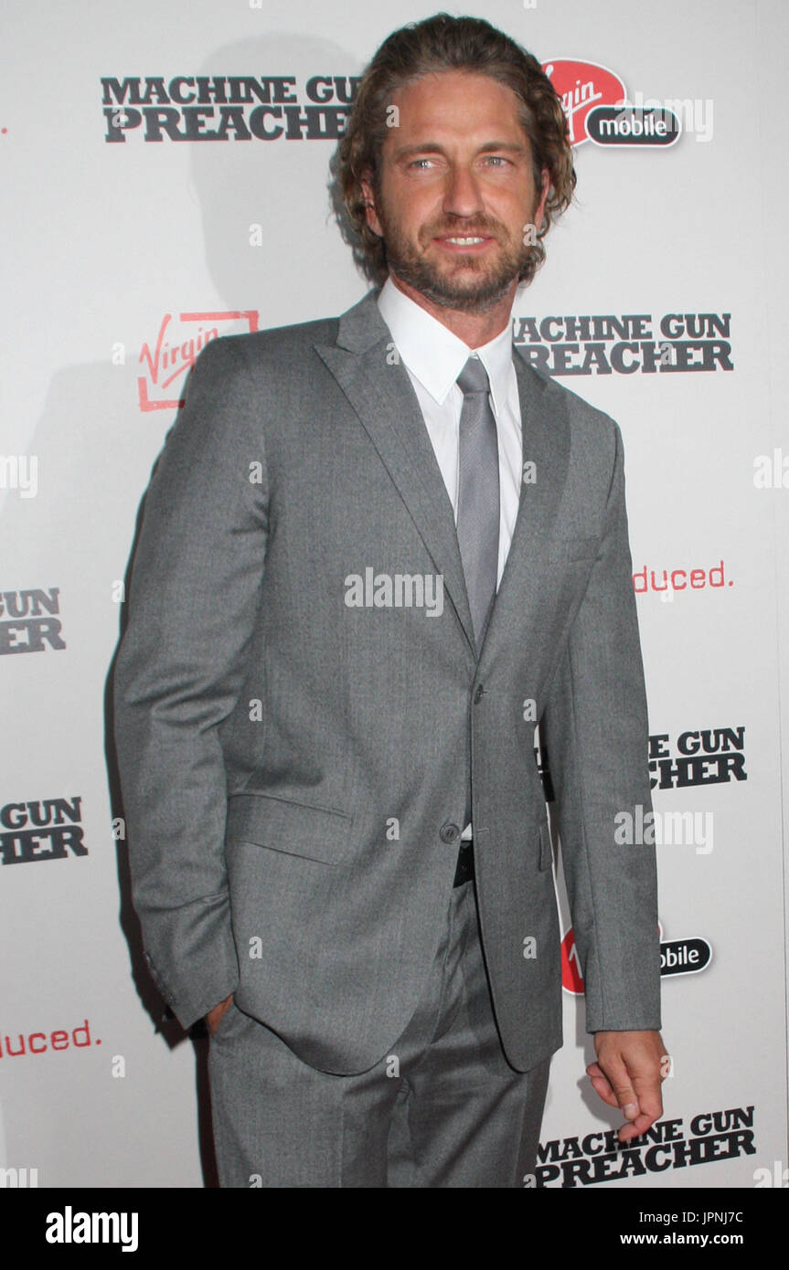 Gerard Butler at the Los Angeles Premiere of Relativity's MACHINE GUN ...