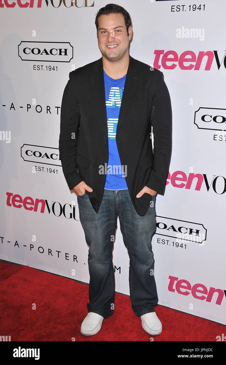 Max Adler at the 9th Annual Teen Vogue Young Hollywood Party held at ...