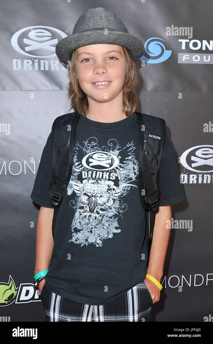 Skateboarder Colby Franz at Tony Hawk's 8th Annual Stand Up For ...