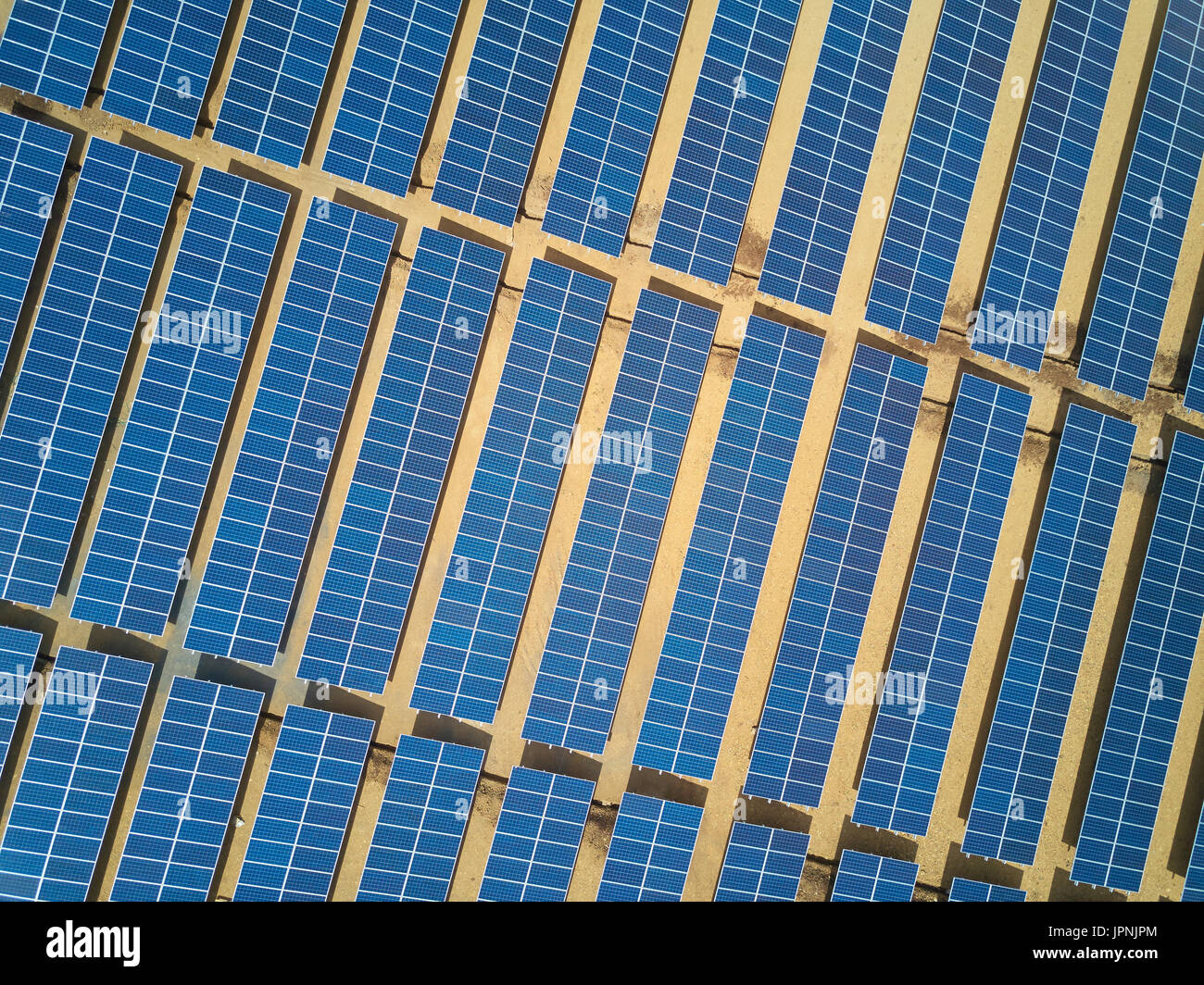 Solar power plant aerial hi-res stock photography and images - Alamy