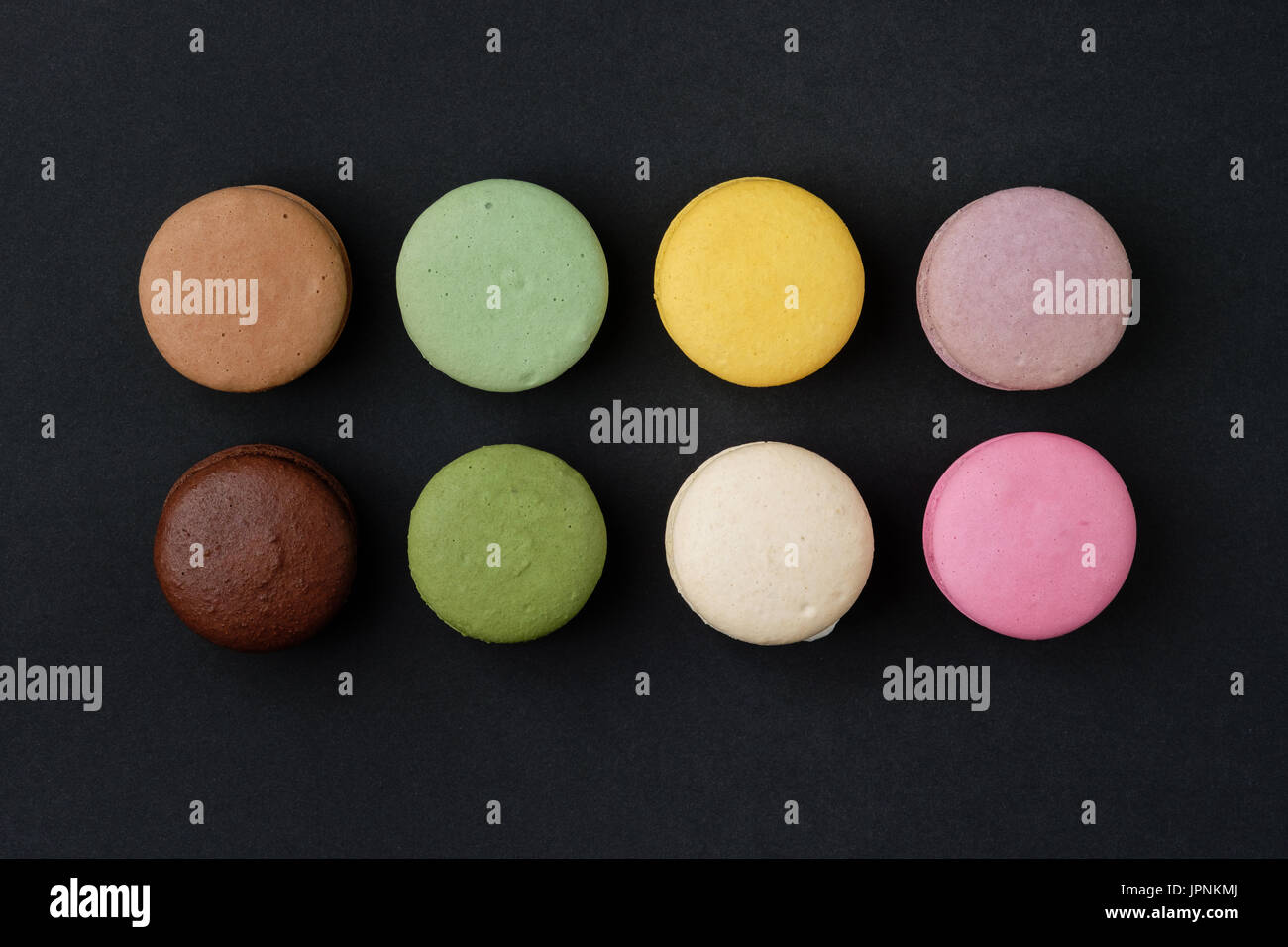 Plate assorted macaroons hi-res stock photography and images - Alamy
