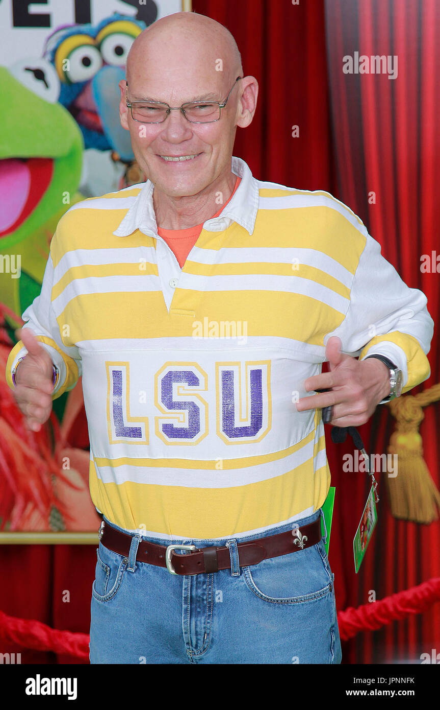 James Carville at the World Premiere of "The Muppets" held at the El ...