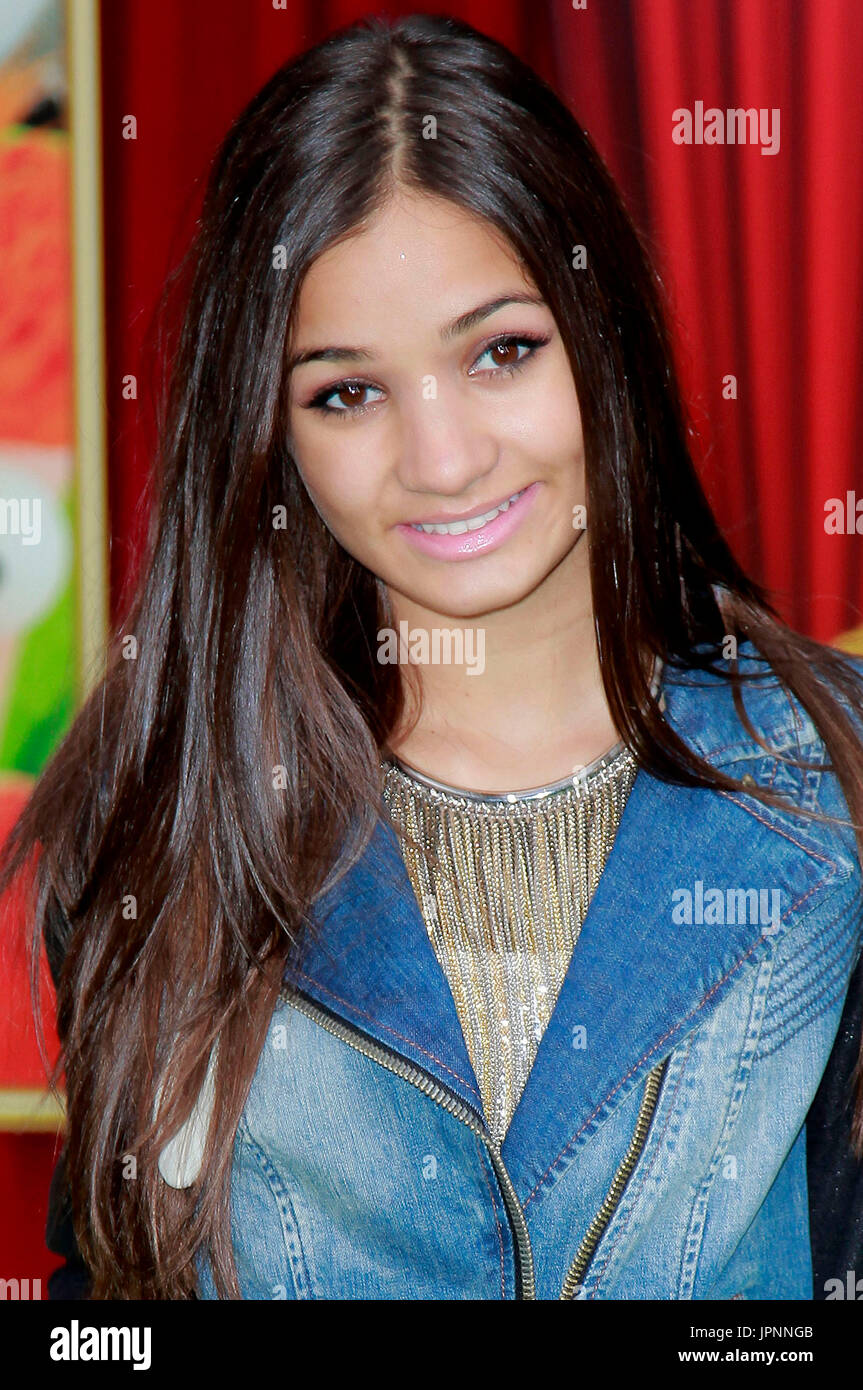Mia Pia at the World Premiere of "The Muppets" held at the El Capitan ...