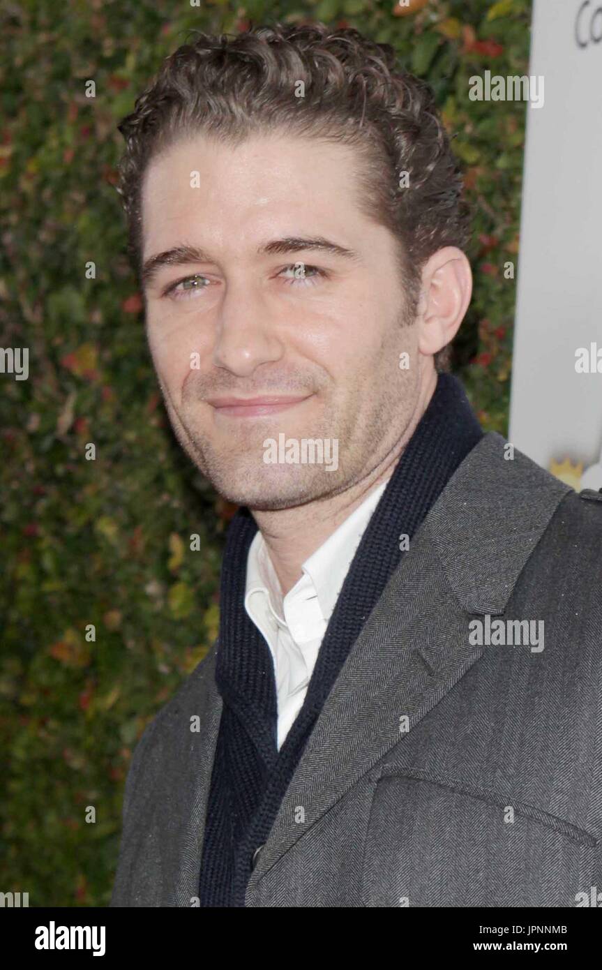 Actor Matthew Morrison arrives at the red carpet for "Leona Lewis ...