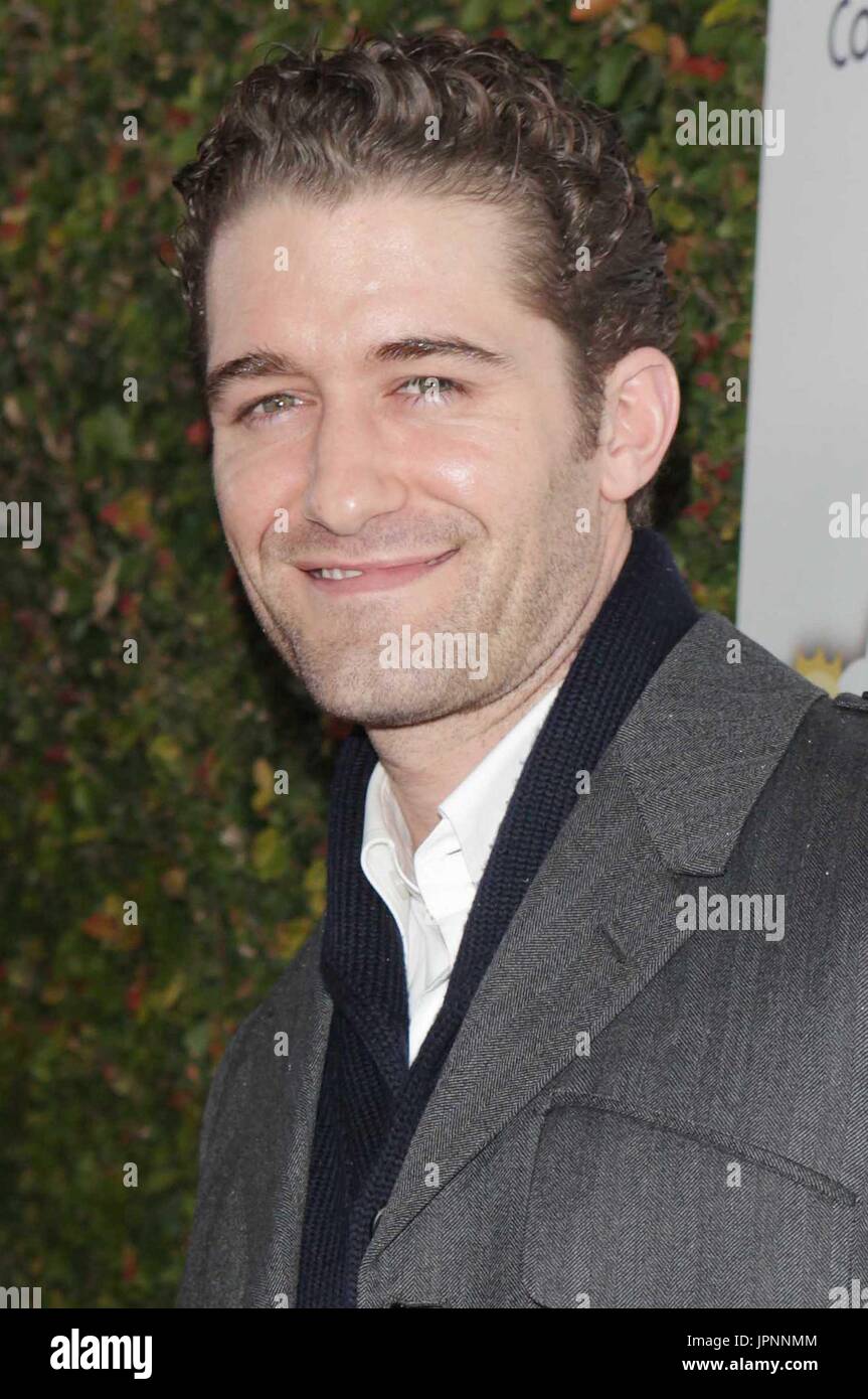 Actor Matthew Morrison arrives at the red carpet for "Leona Lewis ...
