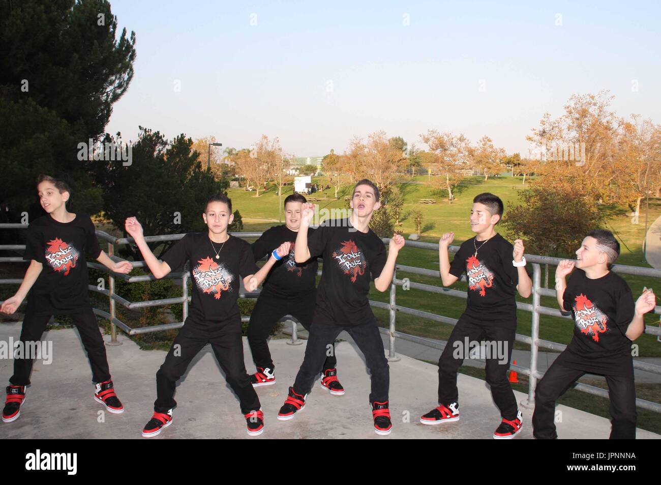 Iconic Boyz at Pacific Rim Video interview held at the Pan Pacific Park ...