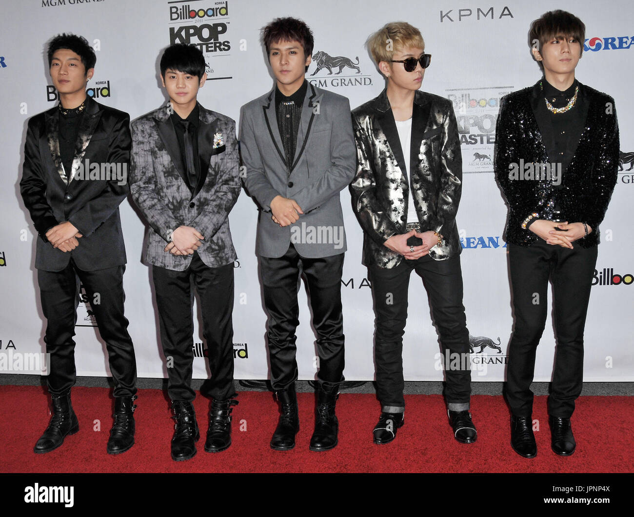 KPop Male Group BEAST AKA B2ST - Yoon Doo Joon, Yang Yoseob, at the ...