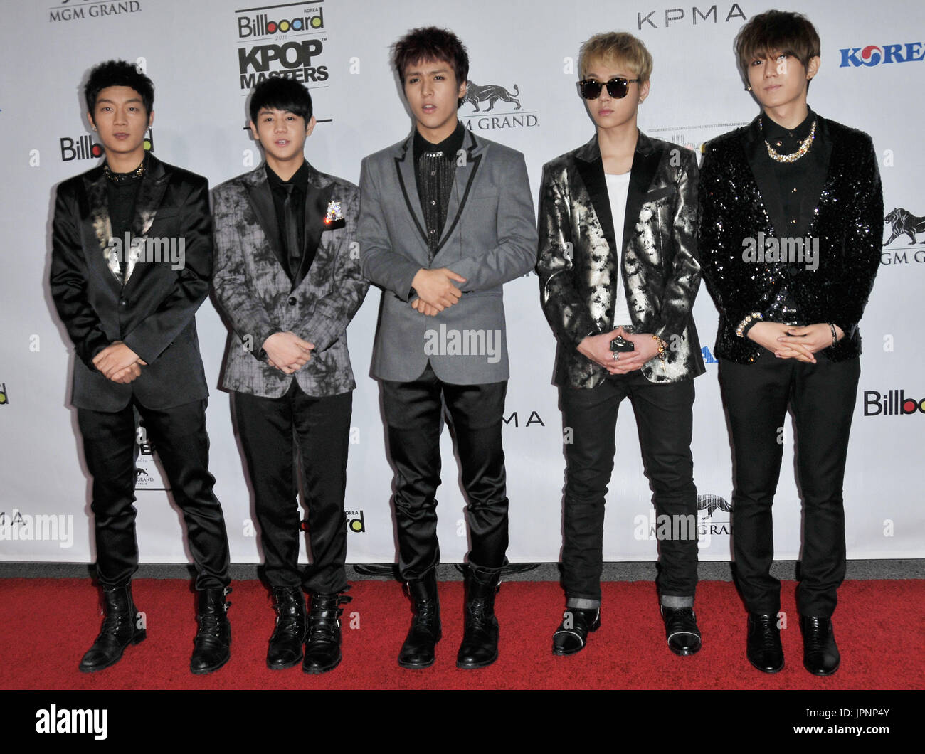 KPop Male Group BEAST AKA B2ST - Yoon Doo Joon, Yang Yoseob, at the ...