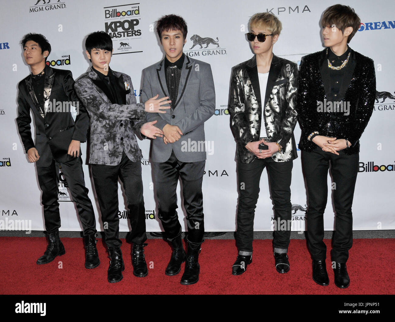 KPop Male Group BEAST AKA B2ST - Yoon Doo Joon, Yang Yoseob, at the ...