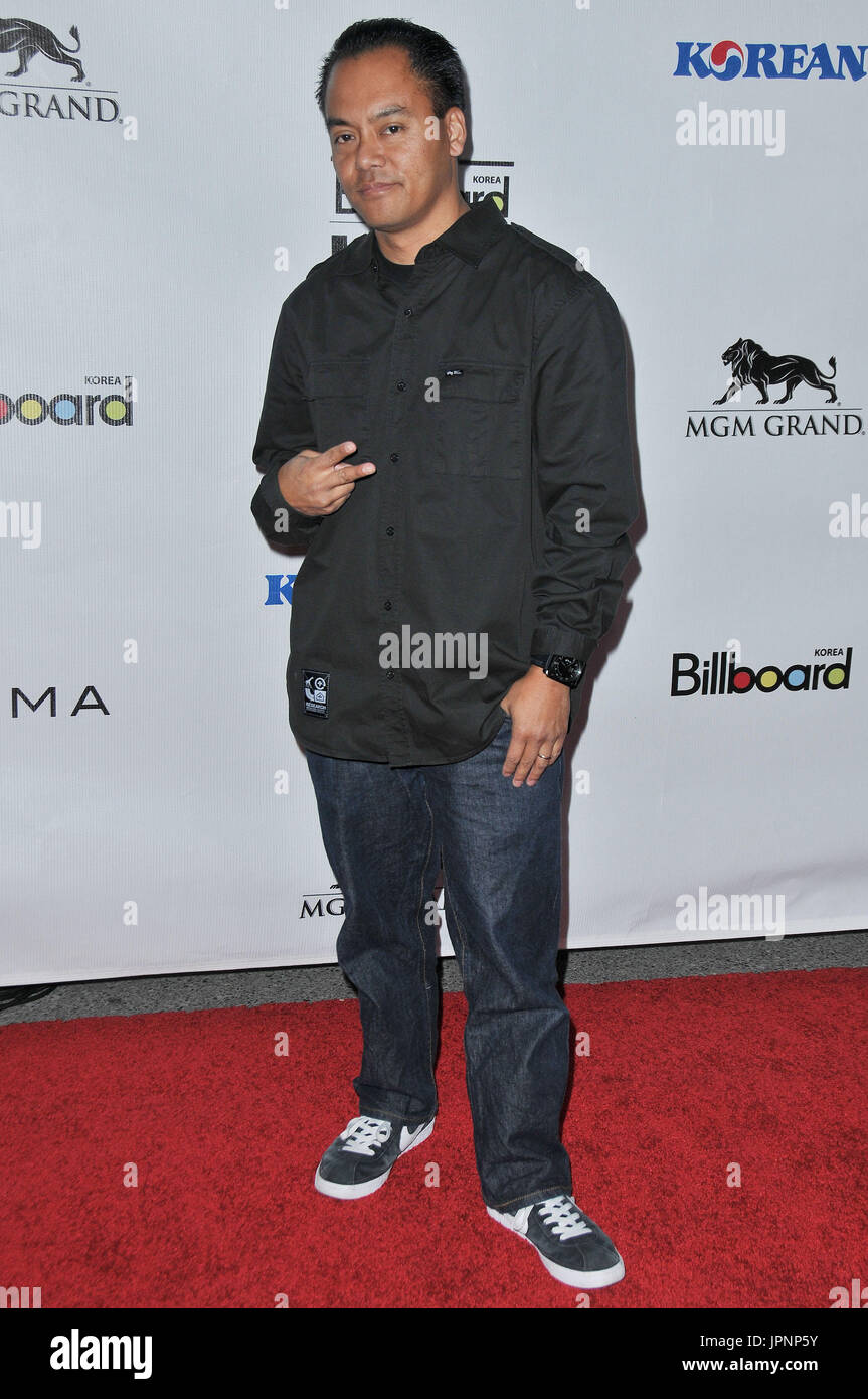 DJ Icy Ice at the 2011 Billboard Korea KPOP Masters held at the MGM ...