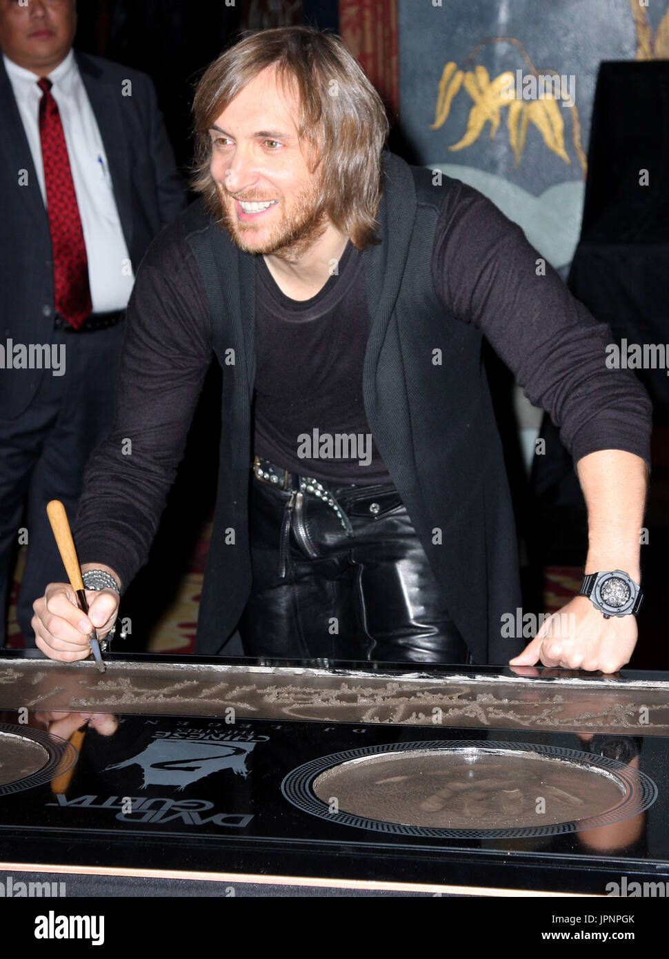 David Guetta at the David Guetta Handprint Ceremony at the Grauman's ...