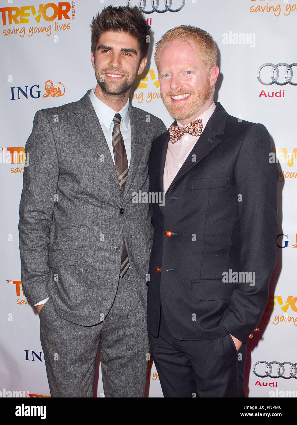 Justin Mikita & Jesse Tyler Ferguson at The Trevor Project's 2011 ...