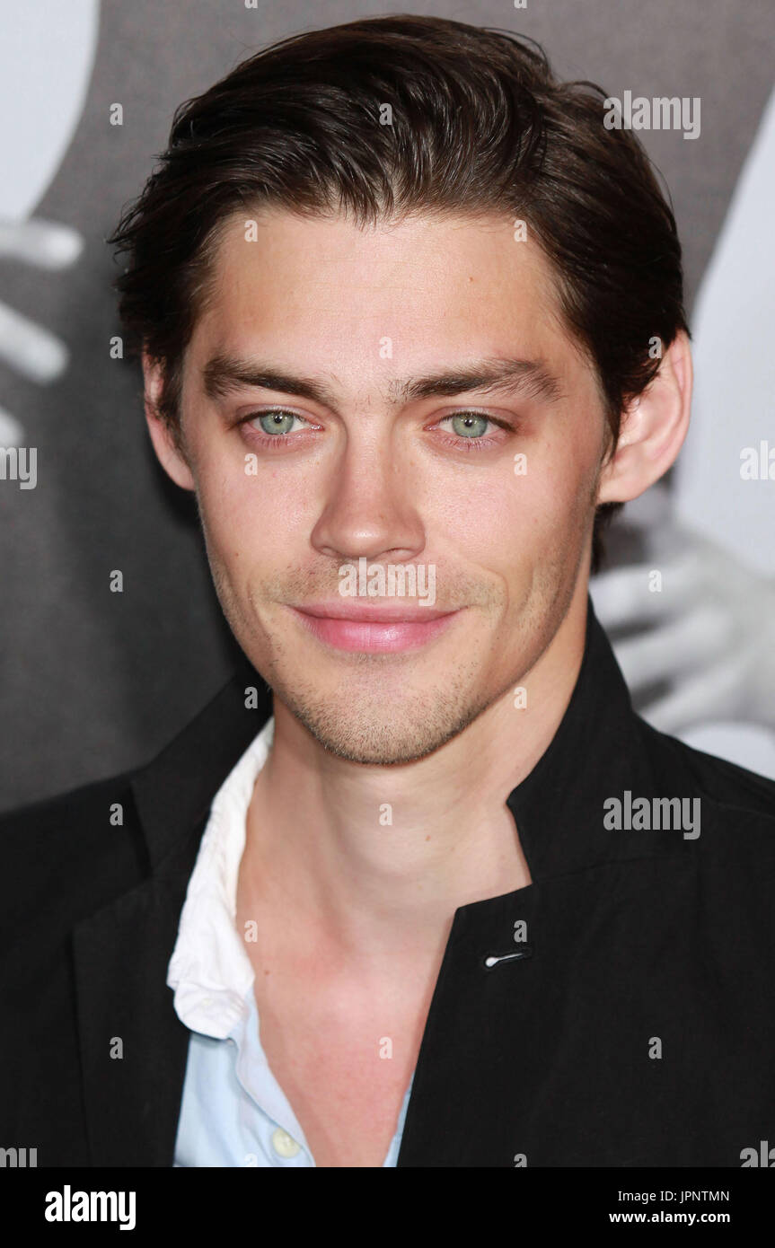 Actor Tom Payne arrives at the Los Angeles Premiere for 'This Means War ...