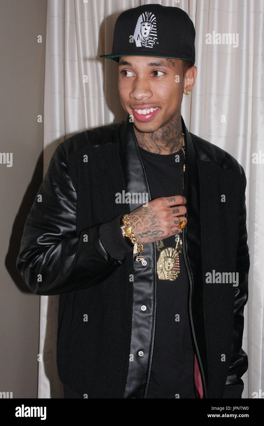 at the special listening session of Tyga's album "Careless World: Rise ...