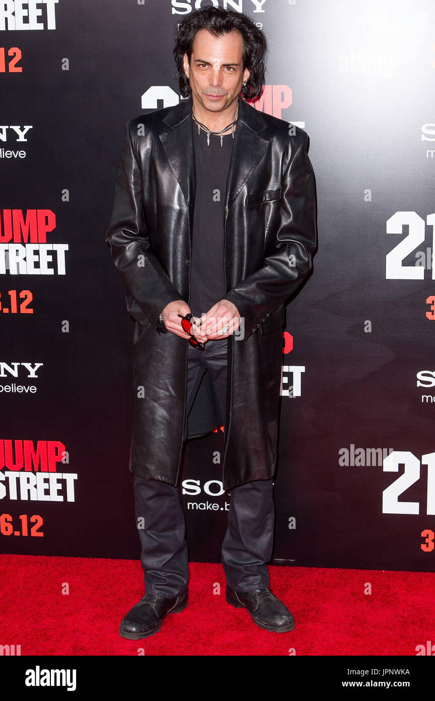 Richard Grieco at the "21 Jump Street" World Premiere held at Grauman's ...