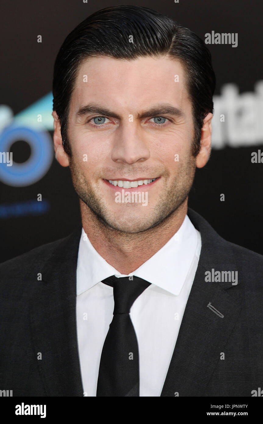 Actor Wes Bentley arrives at the Los Angeles Premiere of 'The Hunger ...