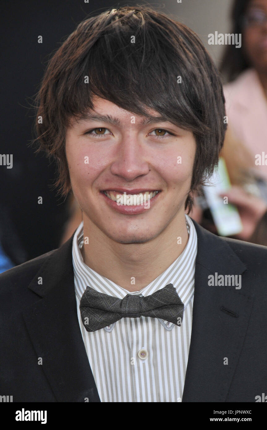 Actor Sam Tan at the Los Angeles Premiere of "The Hunger Games" held at ...