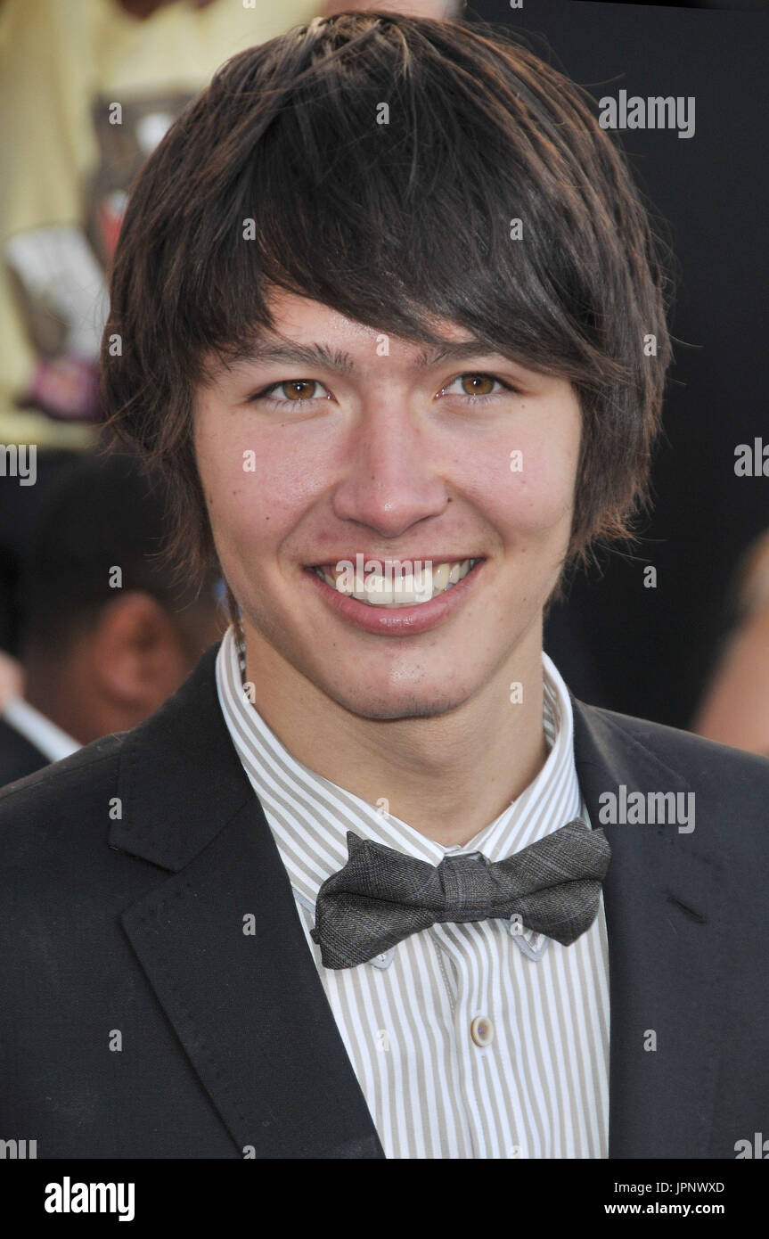 Actor Sam Tan at the Los Angeles Premiere of "The Hunger Games" held at ...