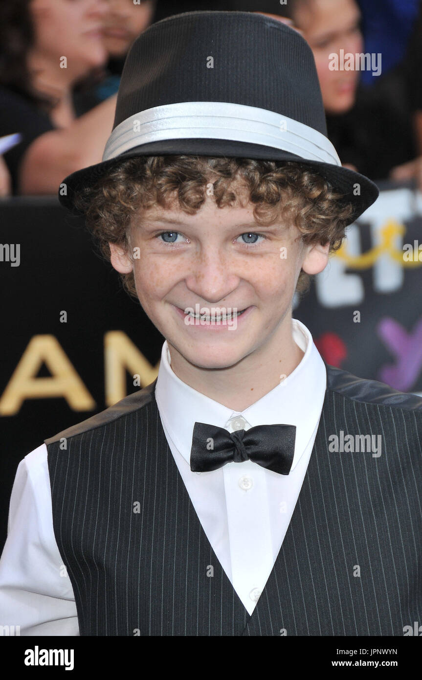 Ethan Jamieson at the Los Angeles Premiere of "The Hunger Games" held ...