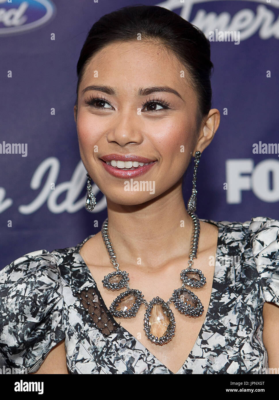 Jessica Sanchez at the American Idol Season 11 Top 9 Taping - Press ...