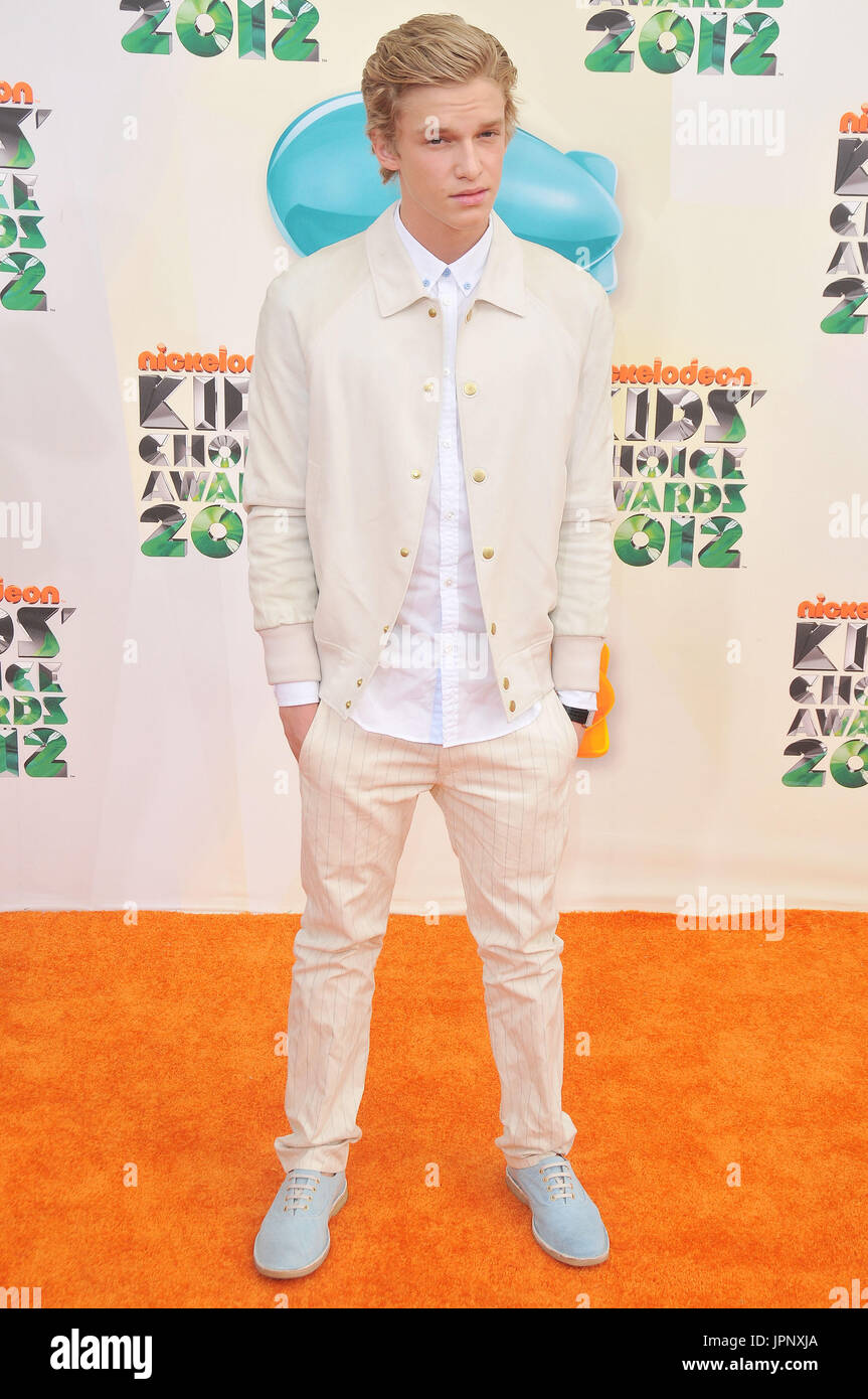 Cody Simpson at Nickelodeon's 25th Annual Kids' Choice Awards held at ...