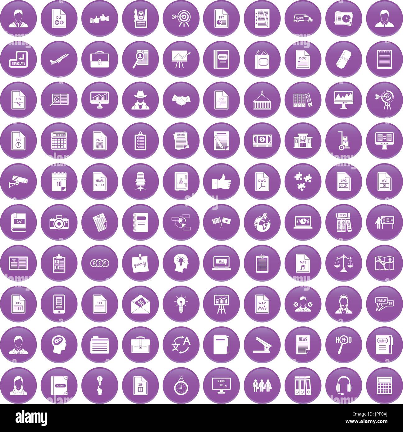 Purple clips Stock Vector Images - Alamy