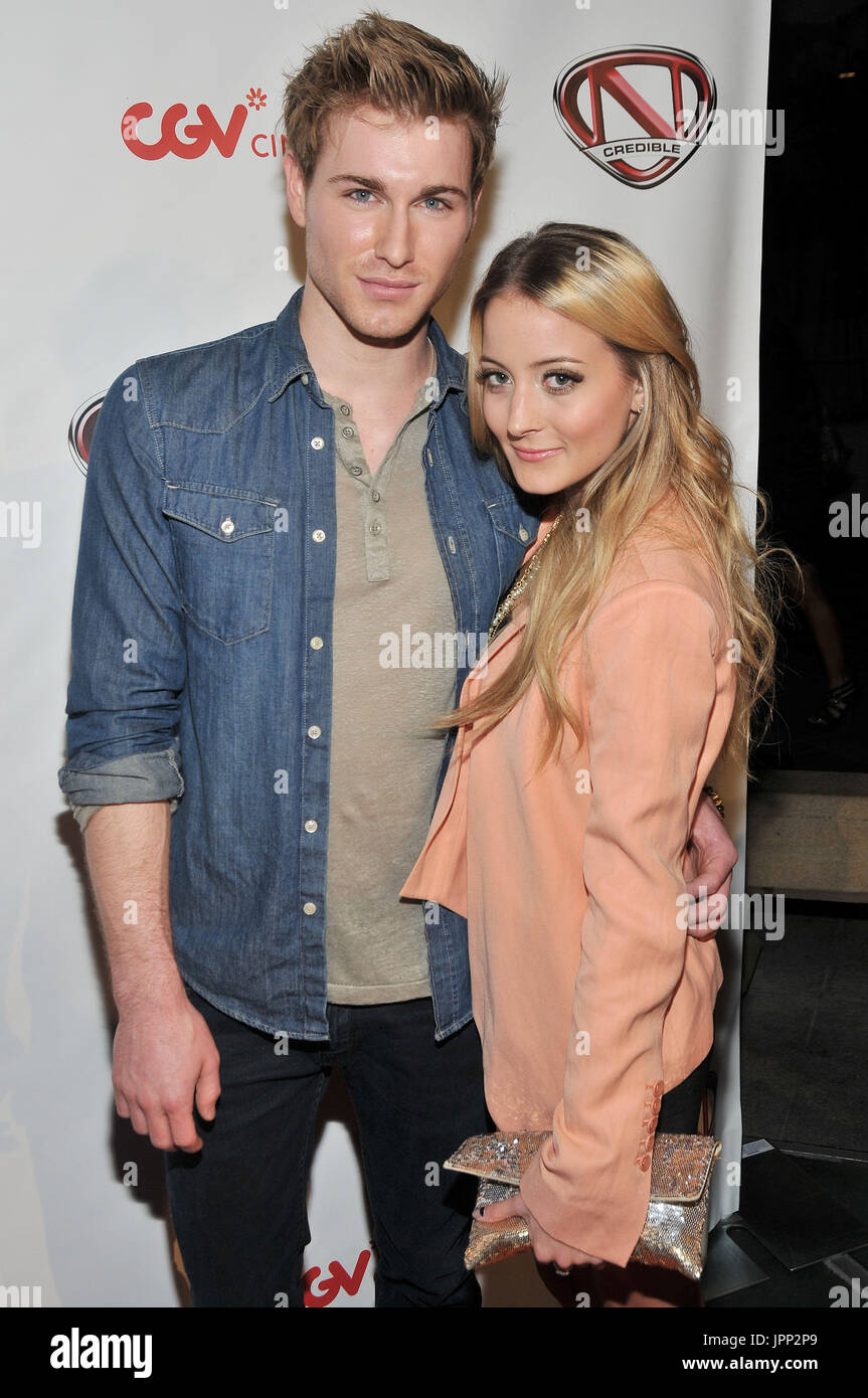 Wes Aderhold & Date at the Premiere Of TeenNick's "The Wonder Girls ...